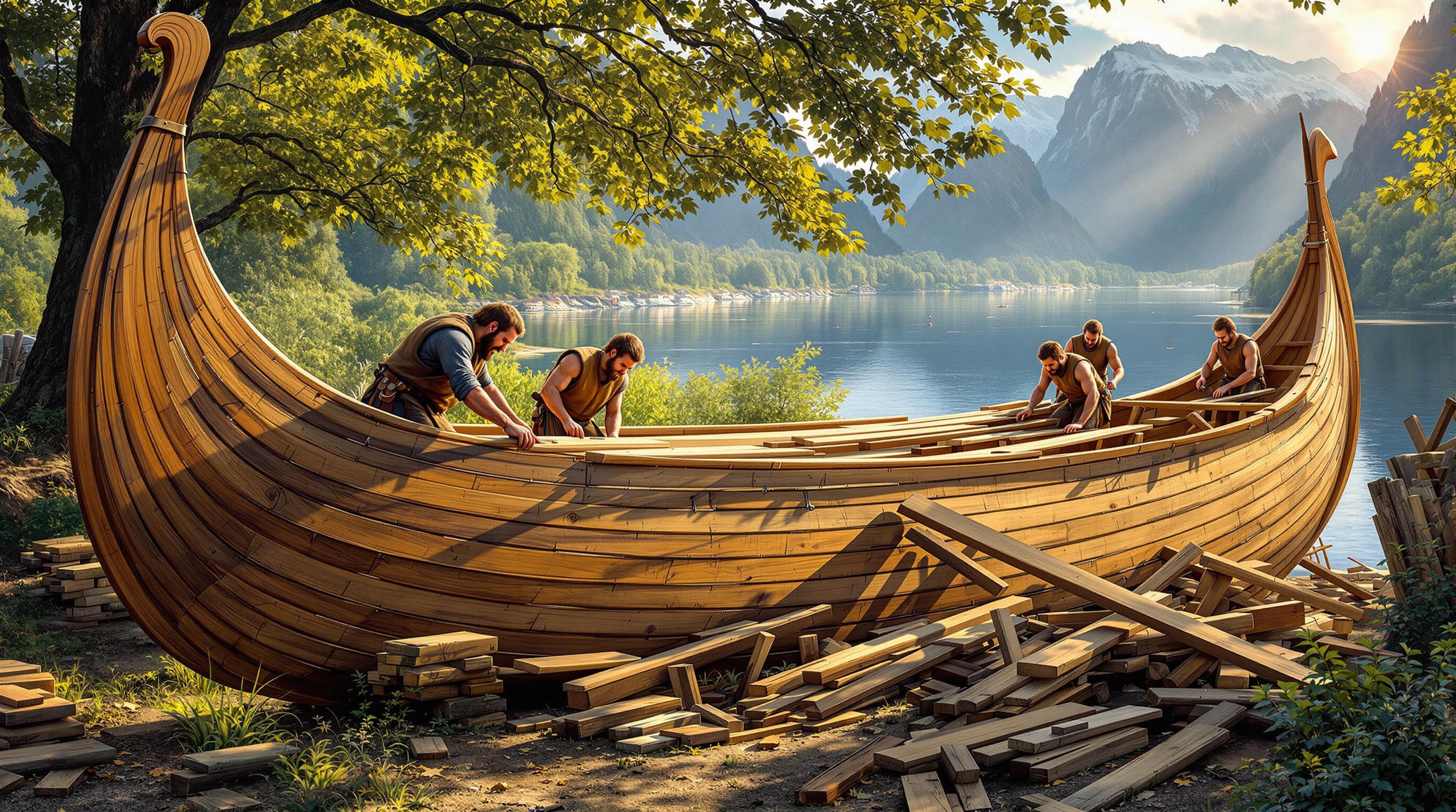 Comment les Vikings construisaient leurs navires en bois – Ervald