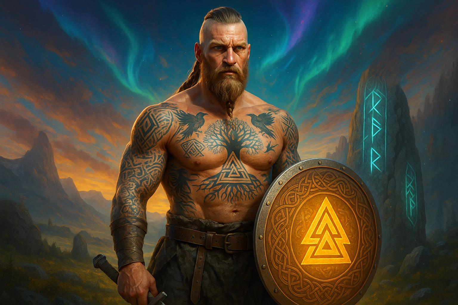 Tatouage Valhalla : Exemples Et Signification – Ervald