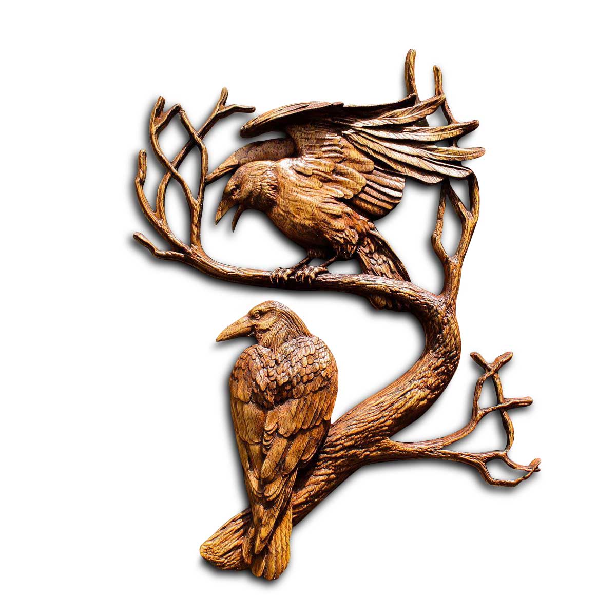Hugin and Munin Viking Wall Art | Viking Shop – Ervald