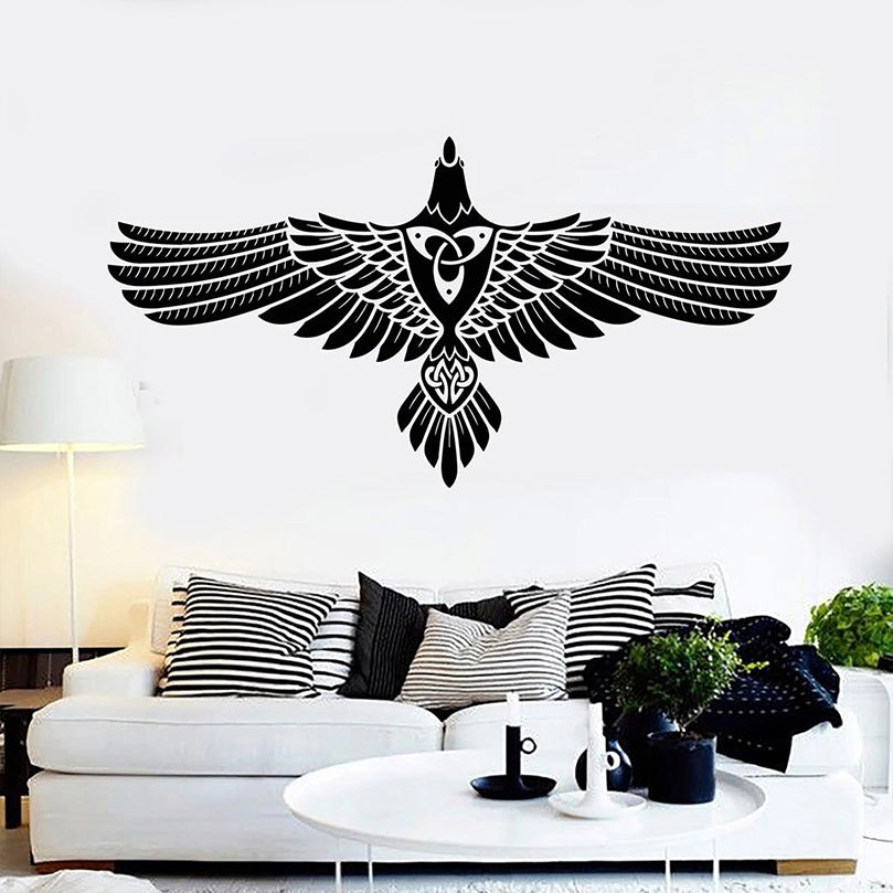 Stickers Viking Corbeau | Invasion Viking Shop – Ervald