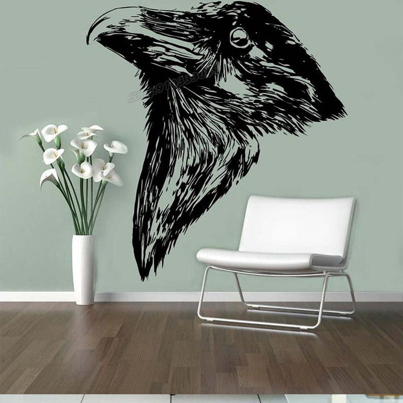 Stickers Viking Tête de Corbeau | Invasion Viking Shop – Ervald