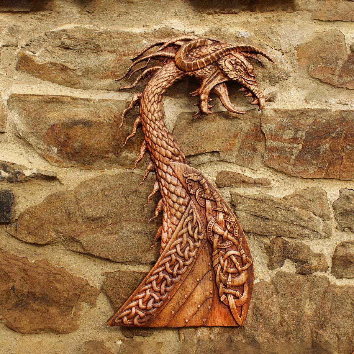 Viking Prow of Drakkar Wall Art | Invasion Viking Shop – Ervald